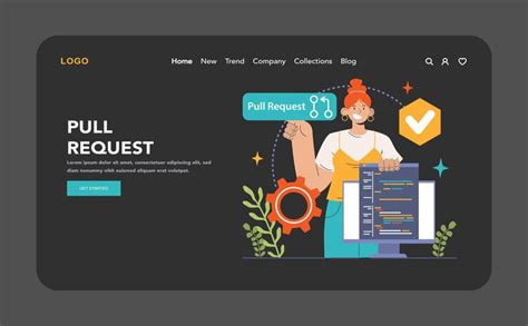 Premium Vector Open Source Web Banner Or Landing Page Dark Or Night
