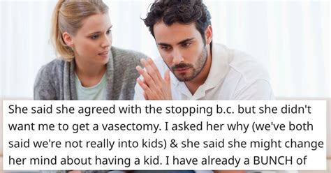 'AITA if I get a vasectomy even though my gf doesn't want me to?' UPDATE | Someecards Birth Control
