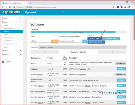 Install Adblock In Your OpenWRT Router OS Cybersecurity Memo