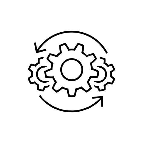Flatstyle White Icon Depicting Operations On A Line Vector Efficient
