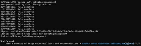 【黑马点评优化】 使用rabbitmq实现消息队列——1docker与rabbitmq环境安装黑马点评rabbitmq Csdn博客