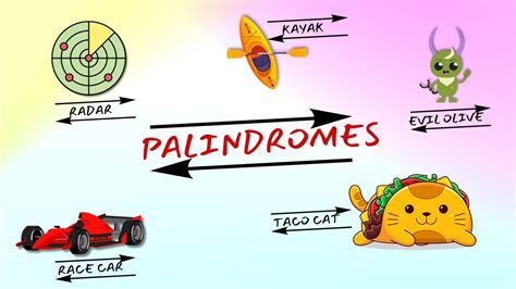 palindromes youtube