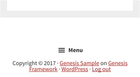 How To Make Secondary Navigation Menu Mobile Responsive In Genesis