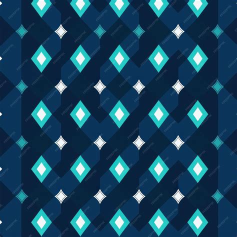 Premium Photo Seamless Pattern Colorful Background With Geometric Shapes Pastel