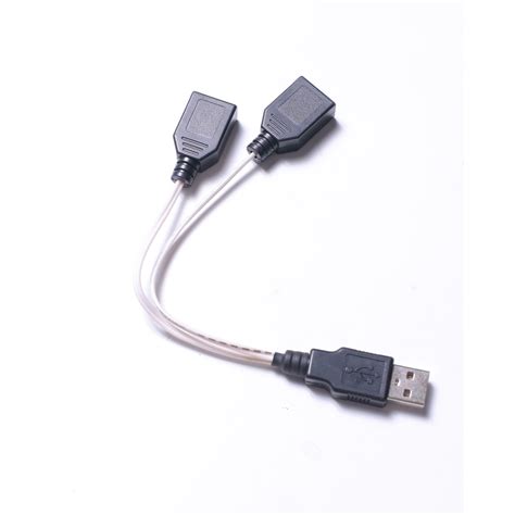 Jual Kabel Usb Cabang Male To 2 Female Shopee Indonesia
