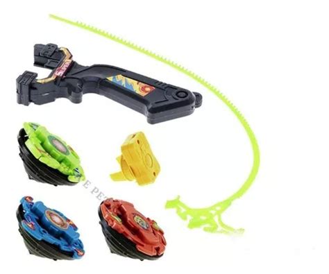 Juguete Beyblade Top Spinner Con Lanzador Mercadolibre
