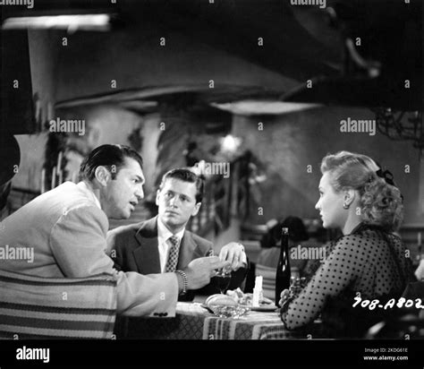 Director Vincent Sherman Gordon Macrae And Virginia Mayo On Set Candid During Filming Of