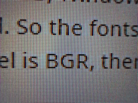 43 4k Panel Bgr Issues With Text Clarity Rmonitors