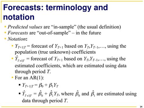 Ppt Introduction To Time Series Regression And Forecasting Sw