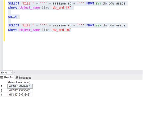 sql server how to execute a sql resultset from a table variable
