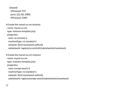 gcp deployment manager demo ppt