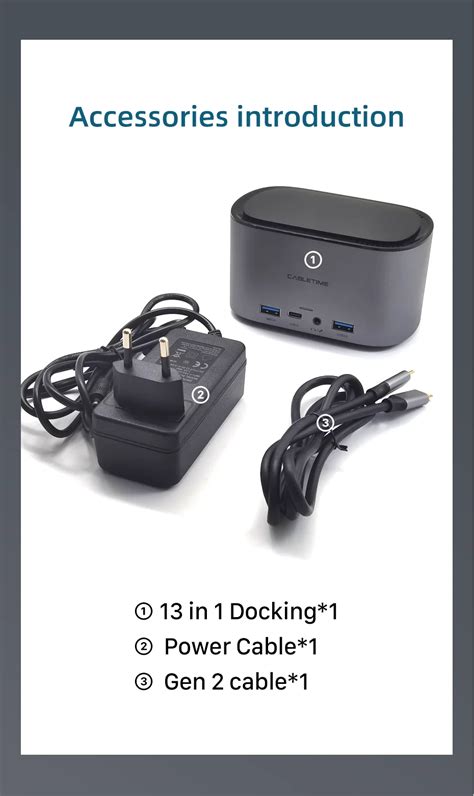 Cabletime Usb Docking Station Hub K Blanza Store