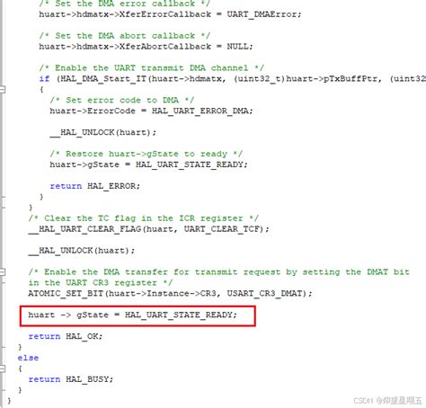 修改hal库，解决stm32单片机串口dma只发送一次数据的问题 stm32串口dma只能发送一次 csdn博客