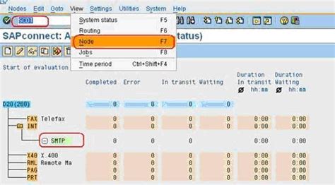 sap web blog configuration sending mails from sap
