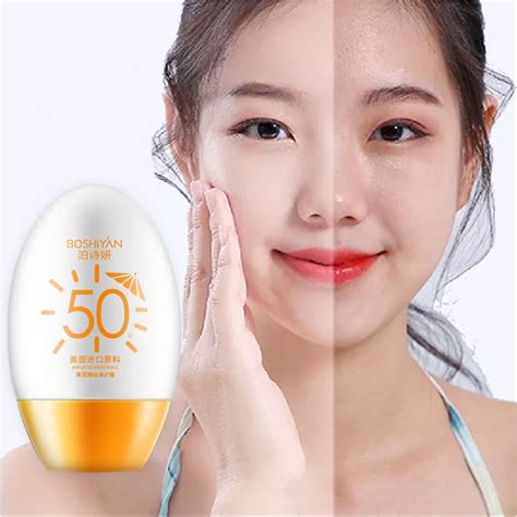 Aone Sunscreen Whitening Sun Cream Spf 50 Moisturizing Nourishing