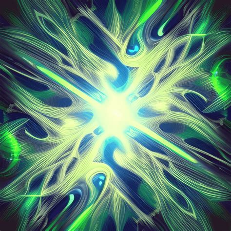 Hyperspace Realistic Fibonacci Sequence Blacklight Glow · Creative Fabrica