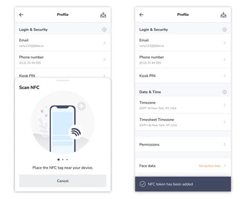 Adding And Disconnecting NFC Tags