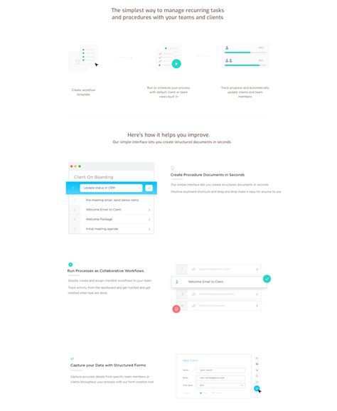 Workflow Section Design For Creating Procedure Docs Sketch Resource Freebie Supply