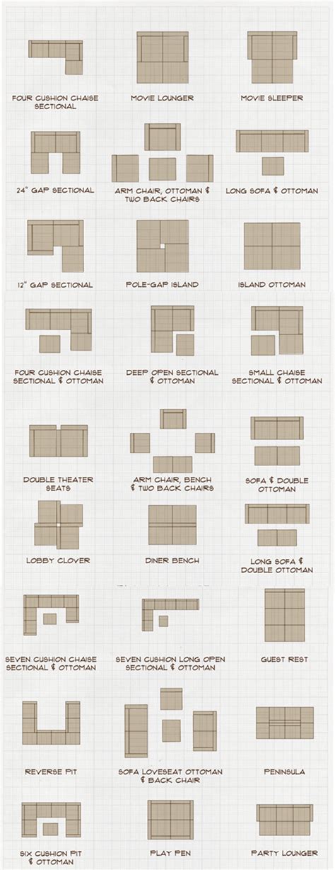Lovesac Sactional Diagram