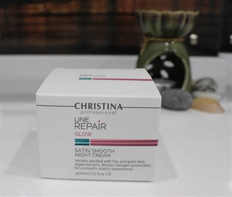 Крем для лица ночной CHRISTINA Line Repair Glow Satin Smooth Night ...