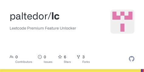 GitHub Paltedor Lc Leetcode Premium Feature Unlocker