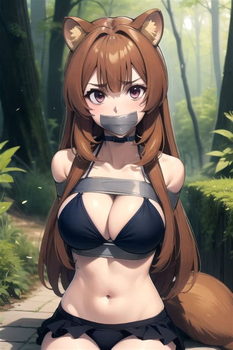 Raphtalia Bikini Tied Up By Thy0809 On Deviantart