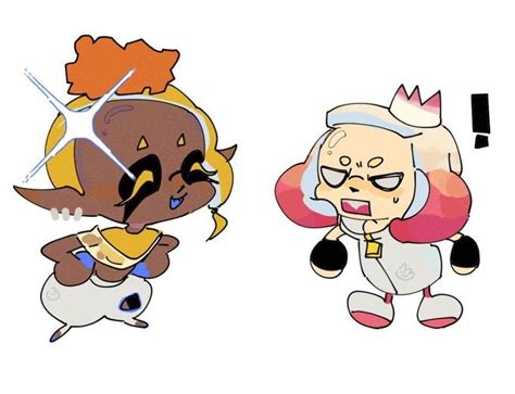 Pin De 𖣘𝑆𝑎𝑚𝑚𝑦𖣘 En Splatoon Materiales De Dibujo Personajes Arte De