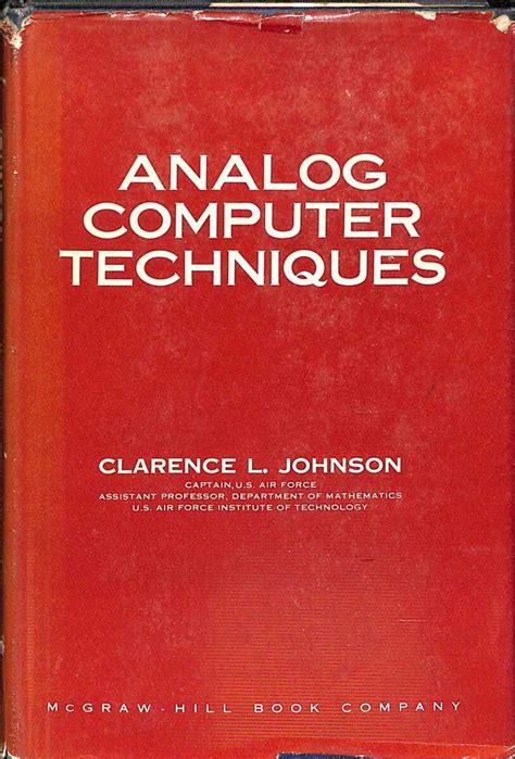 Analog Computer Techniques
