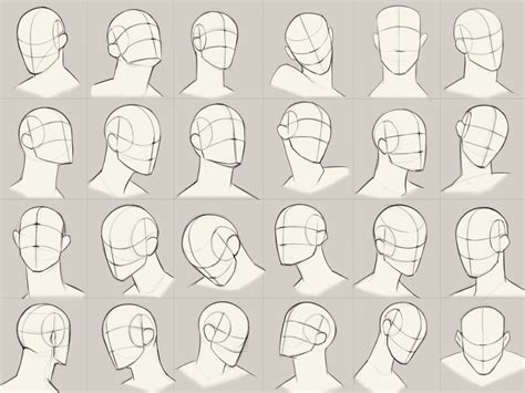 Пин от пользователя Masn на доске Head Structure Рисование головы