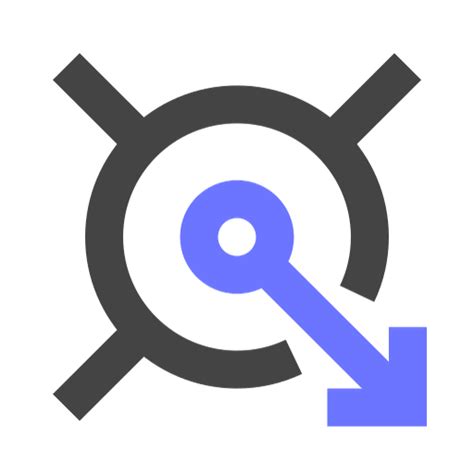 Cursor Center Focus Point Arrow Transform Location Icon