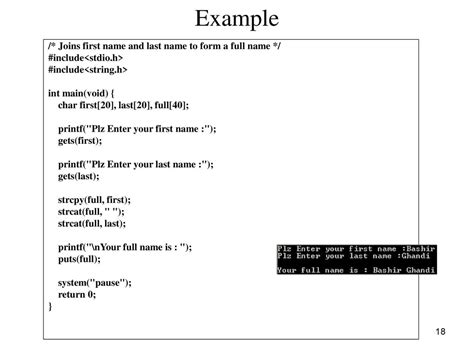 Ics103 Programming In C Lecture 15 Strings Ppt Download