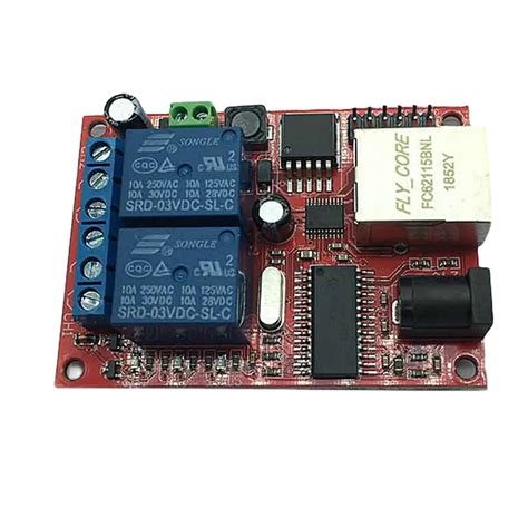 2 way lan ethernet tcp udp motion controller module for web server with