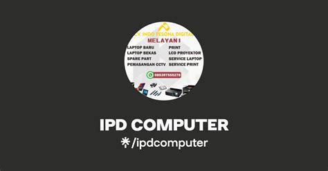 Ipd Computer Instagram Facebook Tiktok Linktree