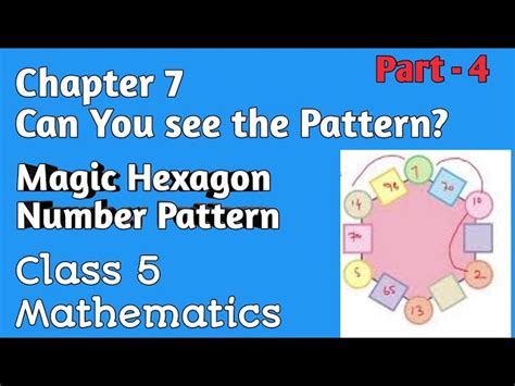Mathmagic Class 5 Chapter 7 Can You See The Pattern Part 4 Worksheets Library