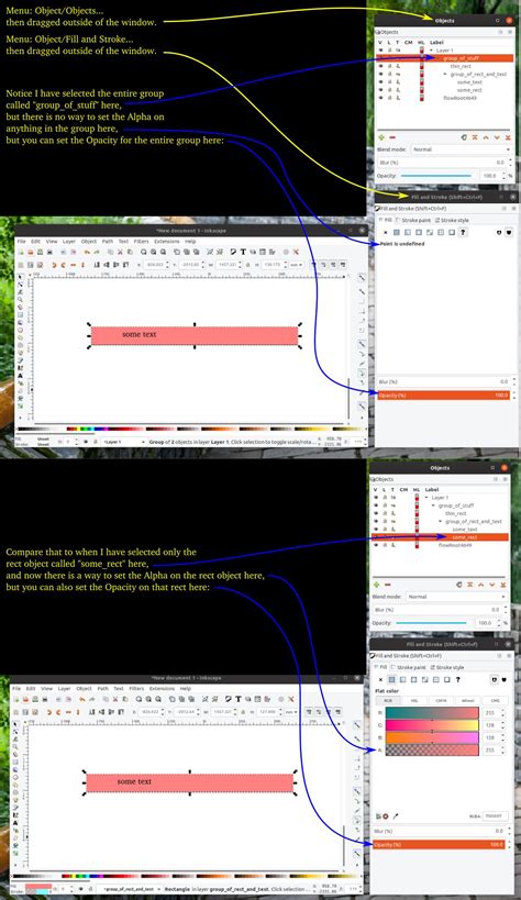 Set Fill And Stroke Opacity Independently In Inkscape Super User