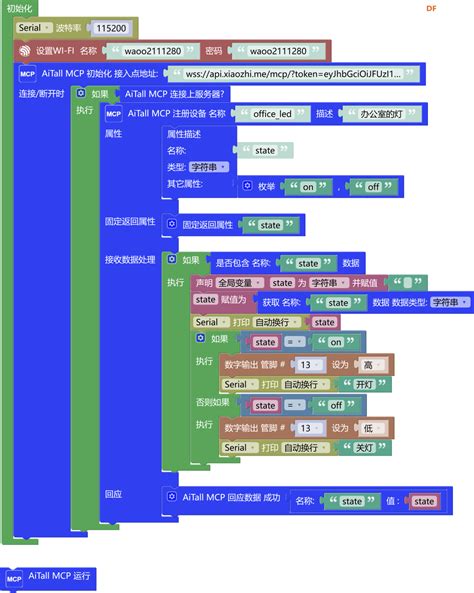 小智ai Mcp Mixly米思齐图形化编程远程控制任意esp32教程 Df创客社区