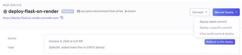 Deploy Flask To Render Dev Community