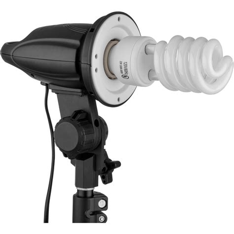Impact Single Socket Fluorescent Fixture Ff S1 Bandh Photo Video