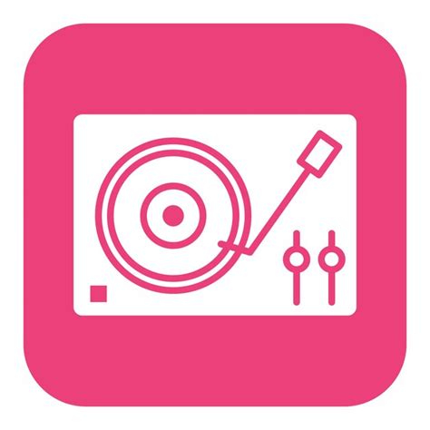 Premium Vector Turntable Vector Illustration