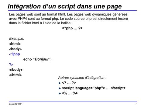 Ppt Le Langage Php Powerpoint Presentation Free Download Id602023