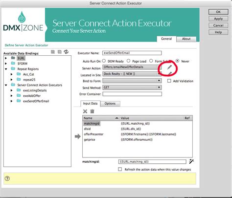 Make Server Actions Editable From Picker Feature Request Wappler