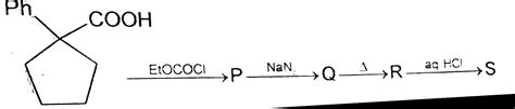 Consider The Following Reaction Sequence And Select The Correct One From The Given Statements