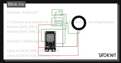 Blink Test Boris Wokwi Esp32 Stm32 Arduino Simulator