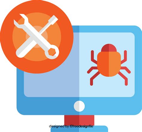 debug debugging malware icon clipart free download