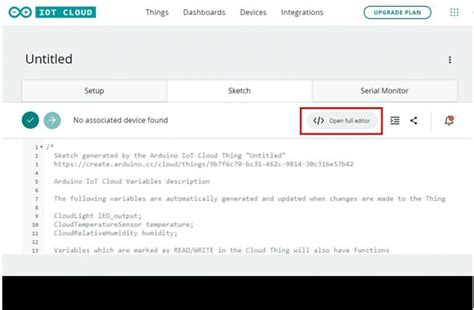 Arduino IoT Cloud ESP32 Send Sensor Readings And Control Outputs