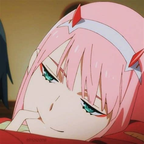 Zero Two Code 002 Icon Anime Darling In The Franxx Anime Wallpaper