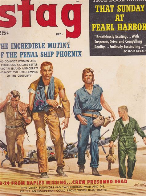 Stag December 1959 Stag December 1959 Magazine For Men Adult Bac