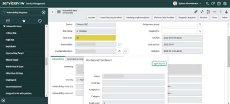 Vulnerability Response App For ServiceNow User Guide Carbon Black Developer Network