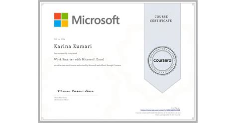 microsoftexcel dataskills productivity continuouslearning coursera