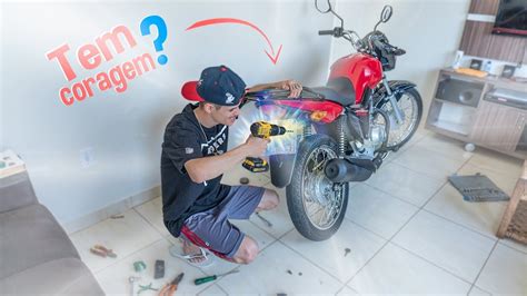 Cortei Minha Moto Novinha Youtube